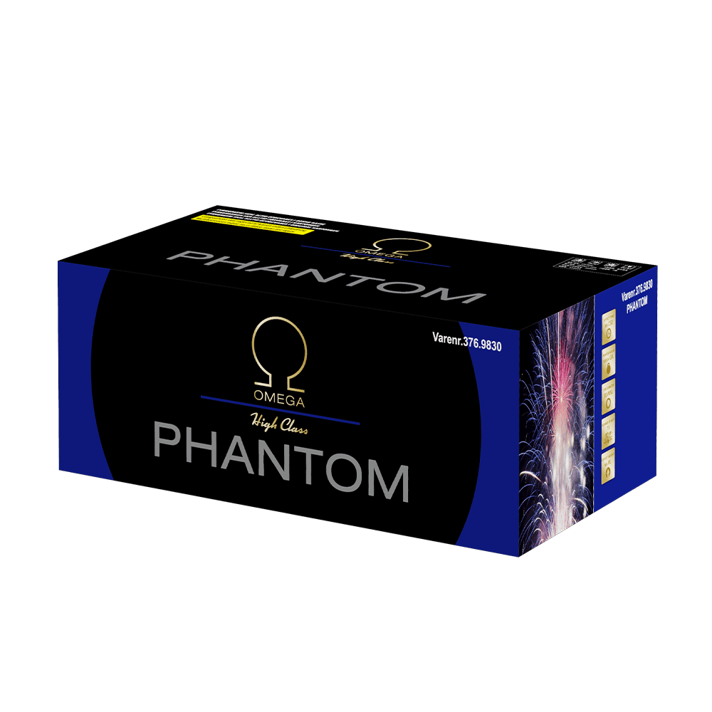 Phantom compound Omega - Omega Fireworks - Fyrshoppen.dk